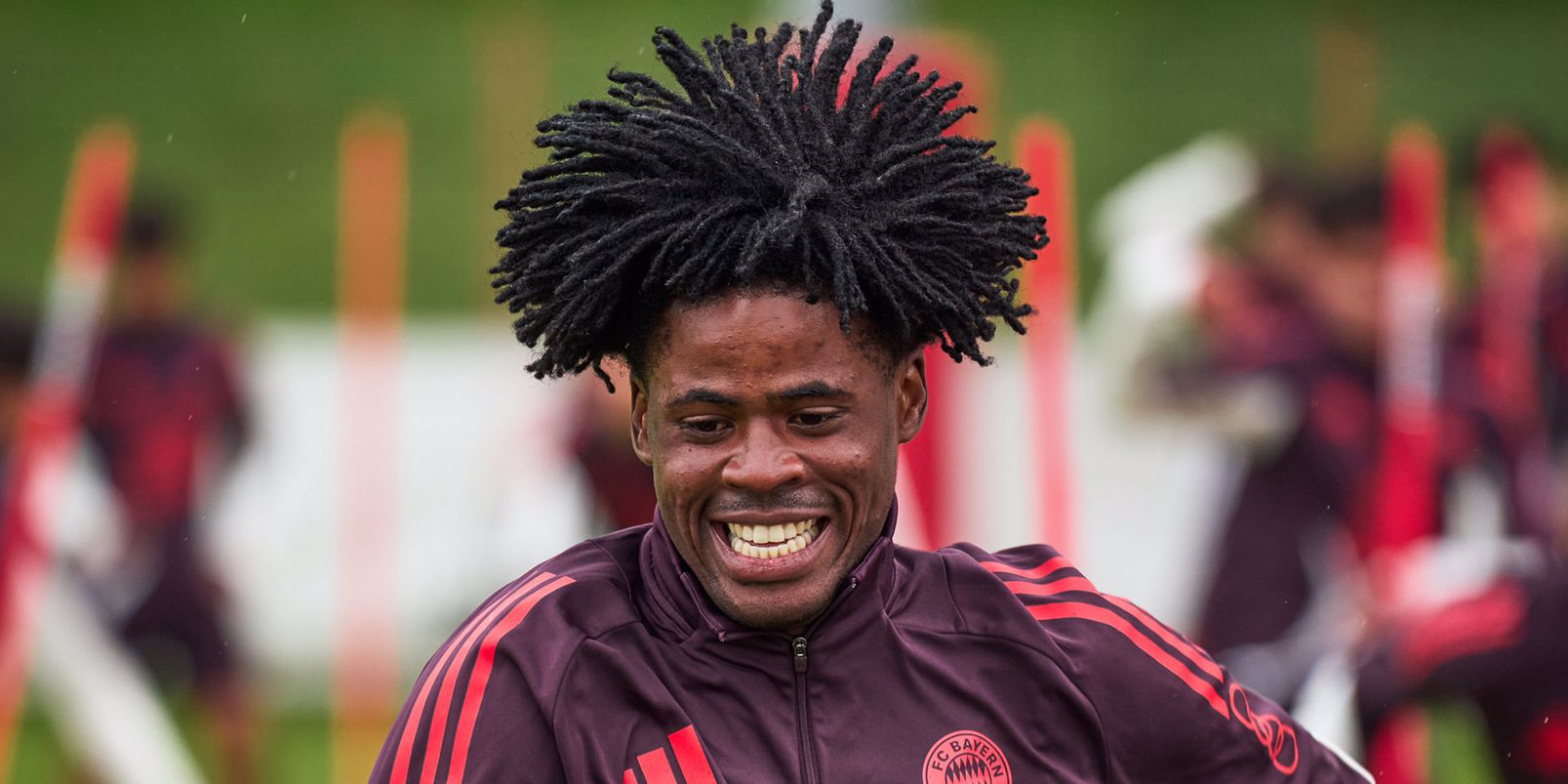 David Emmanuel - In full flow at Bayern