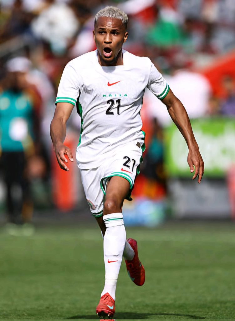Felix Agu solid debut for Super Eagles